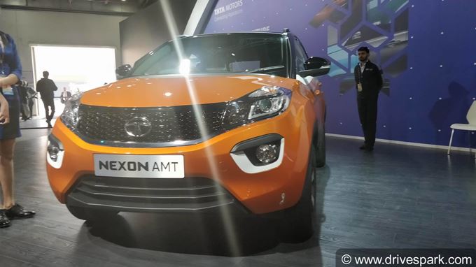 Tata Nexon AMT Images [HD]: Tata Nexon AMT Interior & Exterior Photo ...