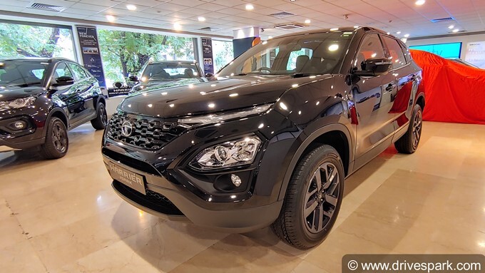 Tata Harrier Dark Edition Images [HD]: Tata Harrier Dark Edition ...
