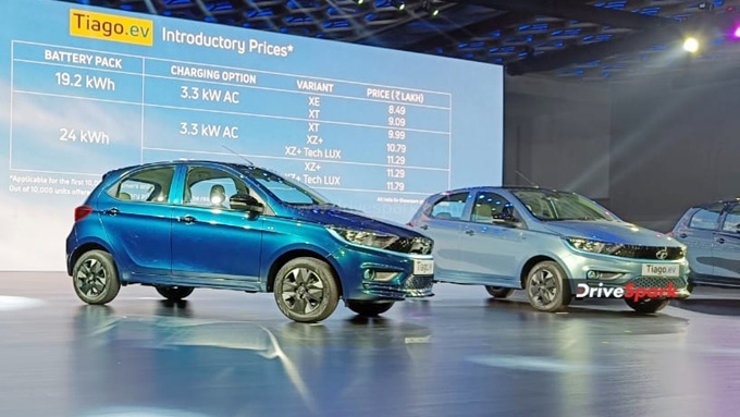 Tata Tiago EV Images [HD]: Tata Tiago EV Interior & Exterior Photo ...