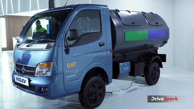 2023 Tata Ace EV Auto Expo 2023 Images [HD]: 2023 Tata Ace EV Interior ...