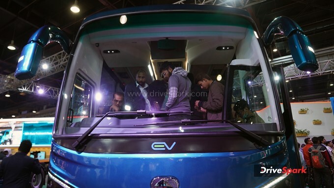 Eicher Intercity Coach 13.5m EV Auto Expo 2023 Images [HD] - DriveSpark