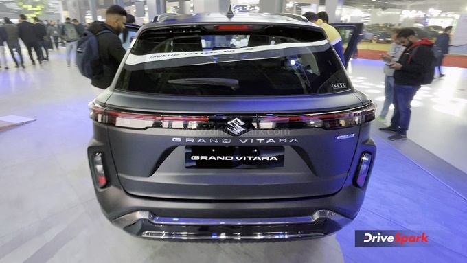 Maruti Suzuki Grand Vitara Matte Grey Auto Expo 2023 Images [HD ...