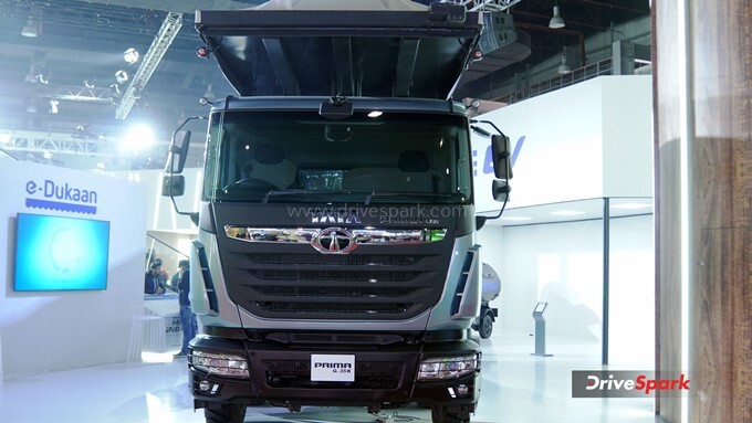 Tata Prima Car Interior