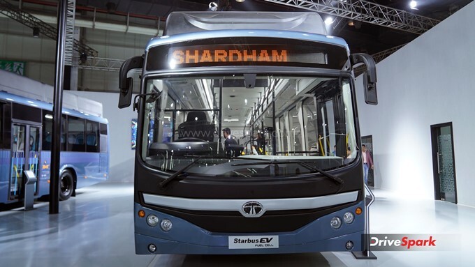 Tata Starbus EV Fuel Cell Auto Expo 2023 Images [HD]: Tata Starbus EV ...