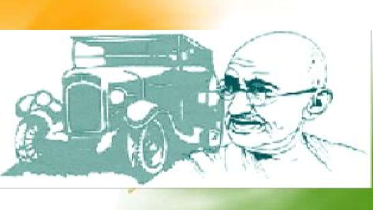 Mahatma Gandhi | Ford T Series | Vintage Car | Star OF India | Rolls ...