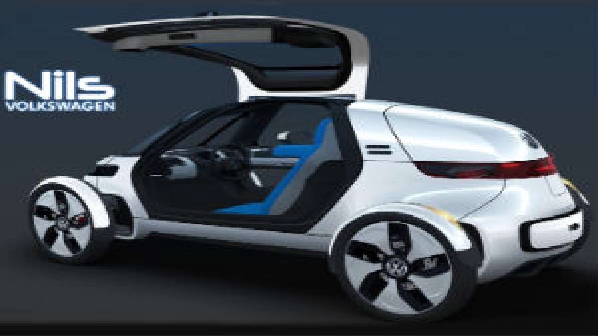 Volkswagen Nils | Electric Car | Concept Vehicle | Frankfurt Motor Show ...