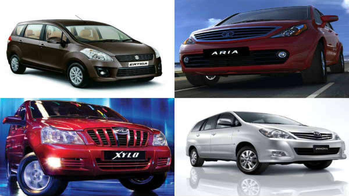 Maruti Suzuki Ertiga | Toyota Innova | Mahindra Xylo | Tata Aria ...