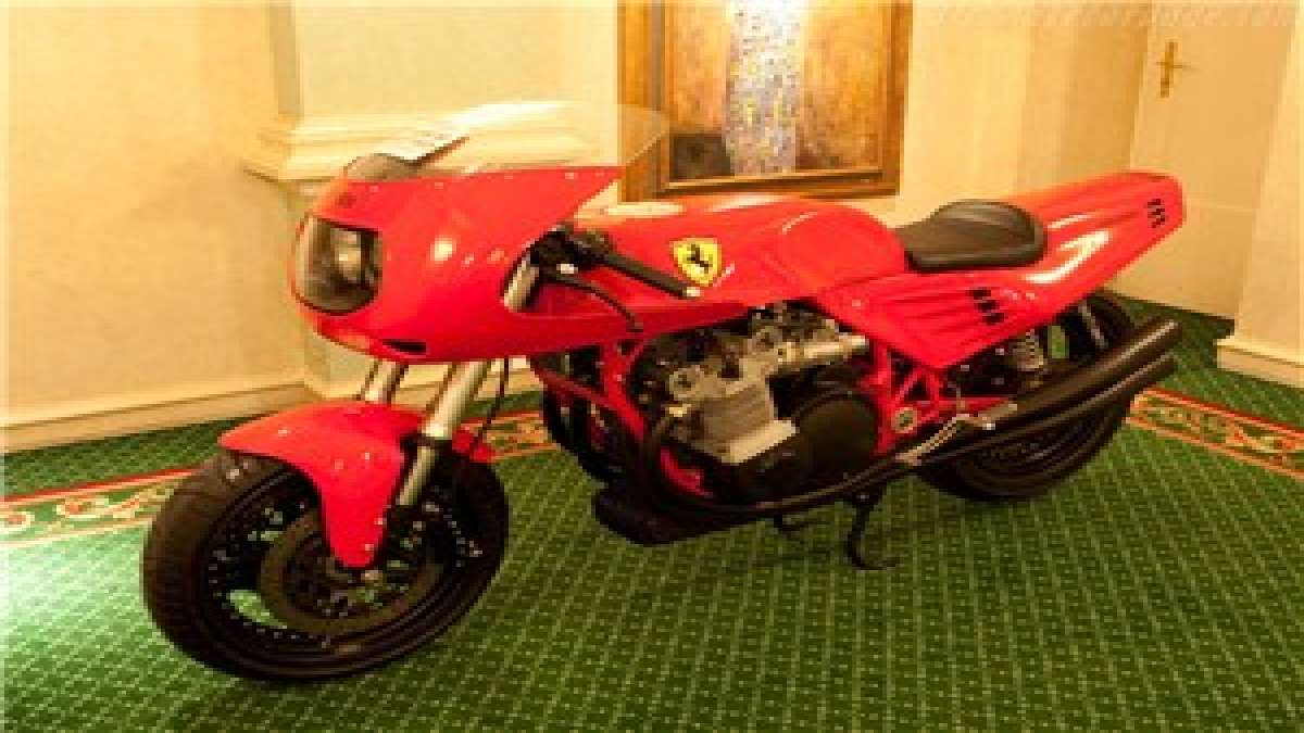 Ferrari Motorcycle | Sold At Auction | $1,37,700 | Bonhams | United ...