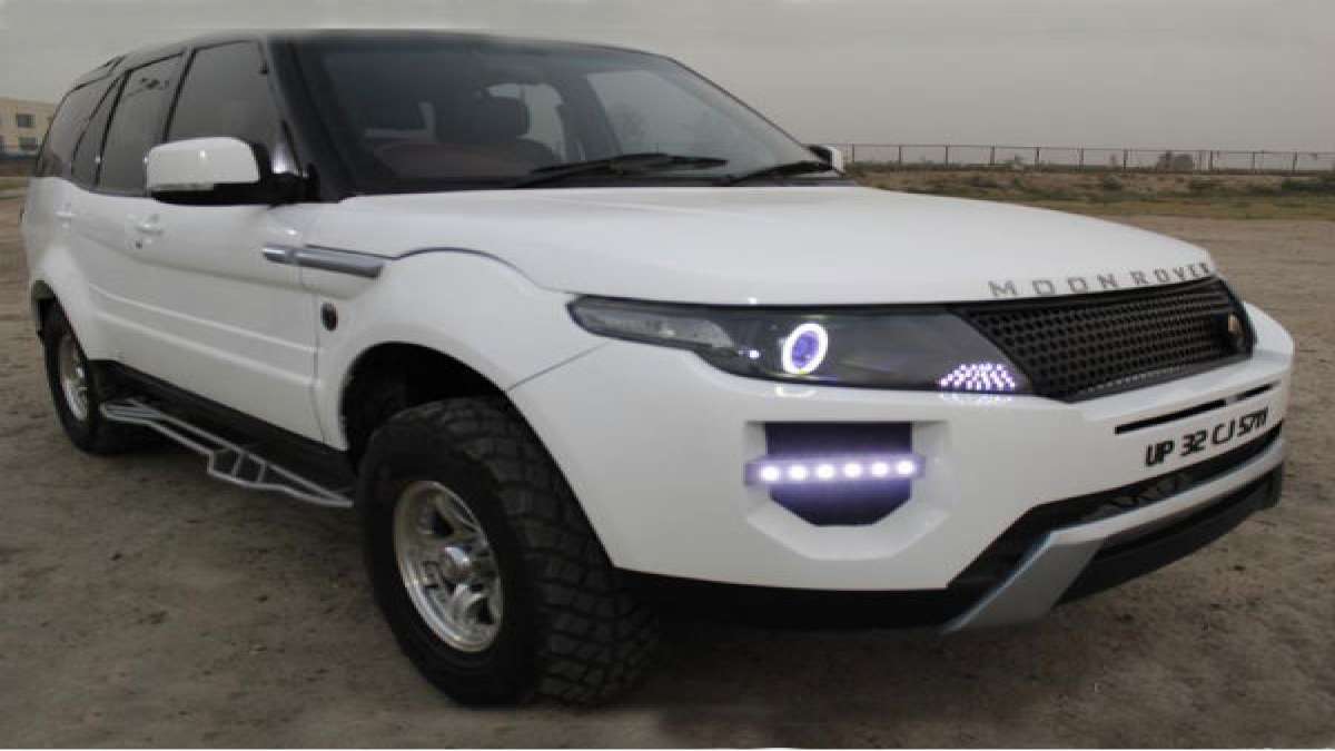 Tata Safari | Cobverted To Range Rover Evoque | Indian Tuner | Big ...