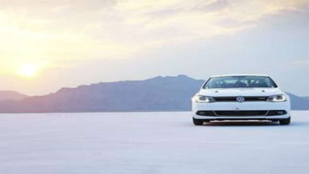Volkswagen Jetta | World's Fastest | Hybrid | Bonneville Speed Record ...
