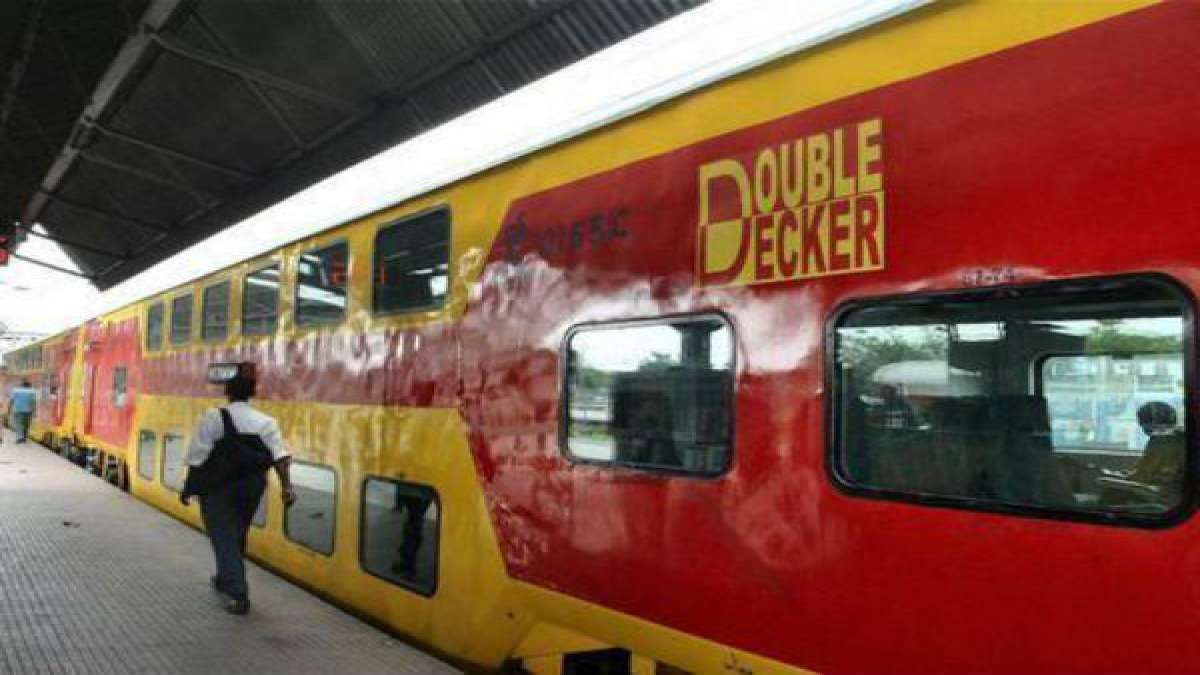 AC Double Decker Train Service | Bangalore-Chennai - DriveSpark