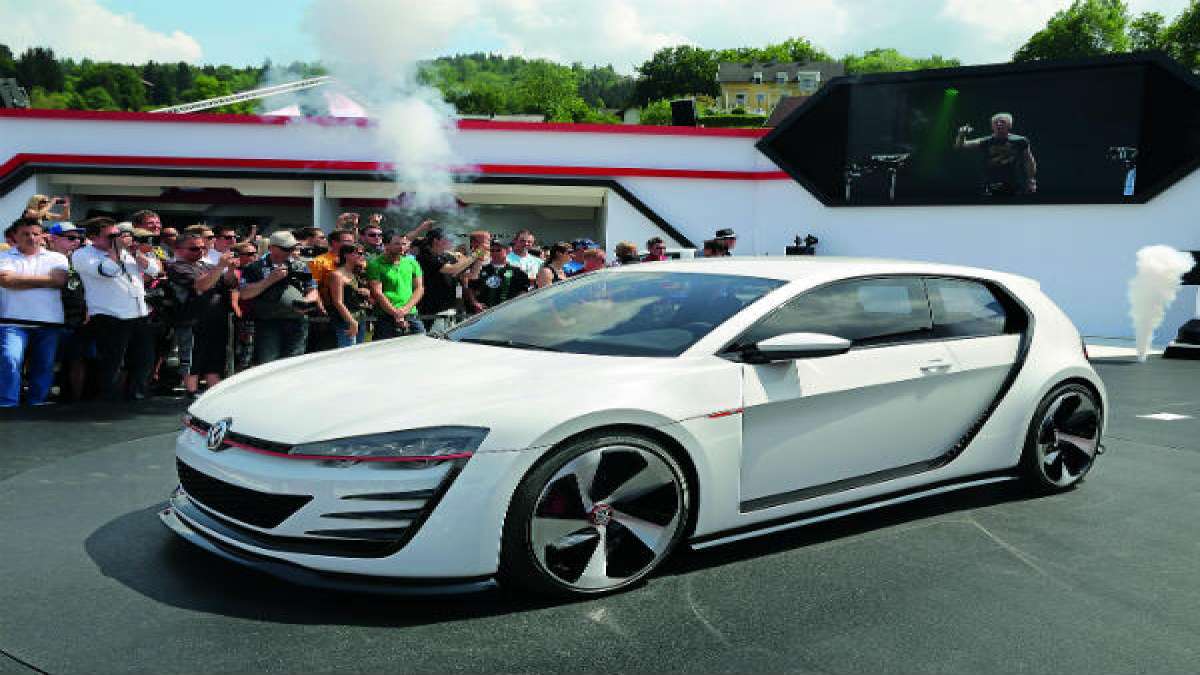 VW | Golf Design Vision GTi Concept | Auto Show - DriveSpark