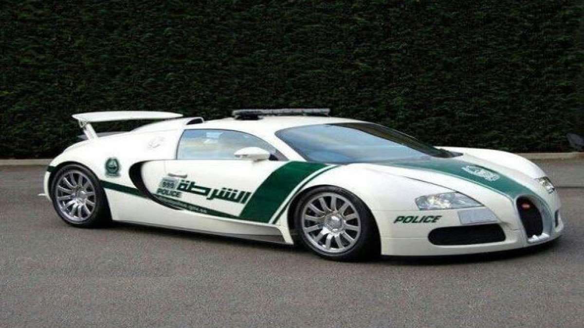 Dubai Police | Dubai Police Bugatti Veyron - DriveSpark News