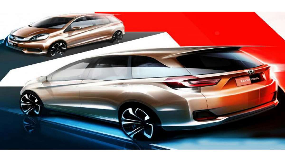 Honda | Brio Based MPV Sketch Revealed In Indonesia - DriveSpark News