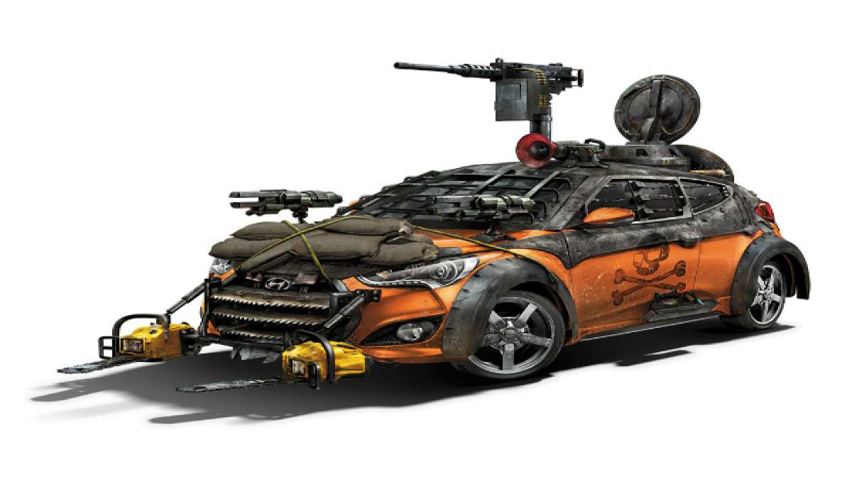 Hyundai | Veloster Turbo Zombie Survival Machine | Comic Con ...