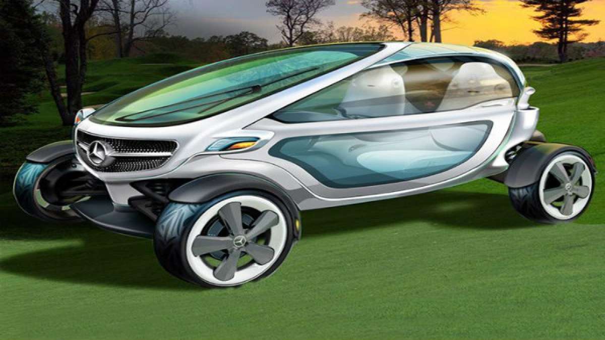 Mercedes Benz | Vision Golf Cart Concept - DriveSpark News