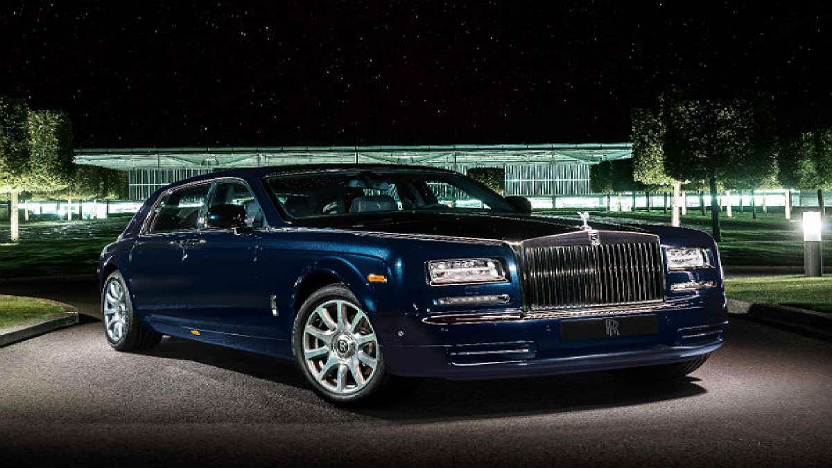 Rolls Royce Celestial Phantom Gets A Diamond Studded Makeover - DriveSpark