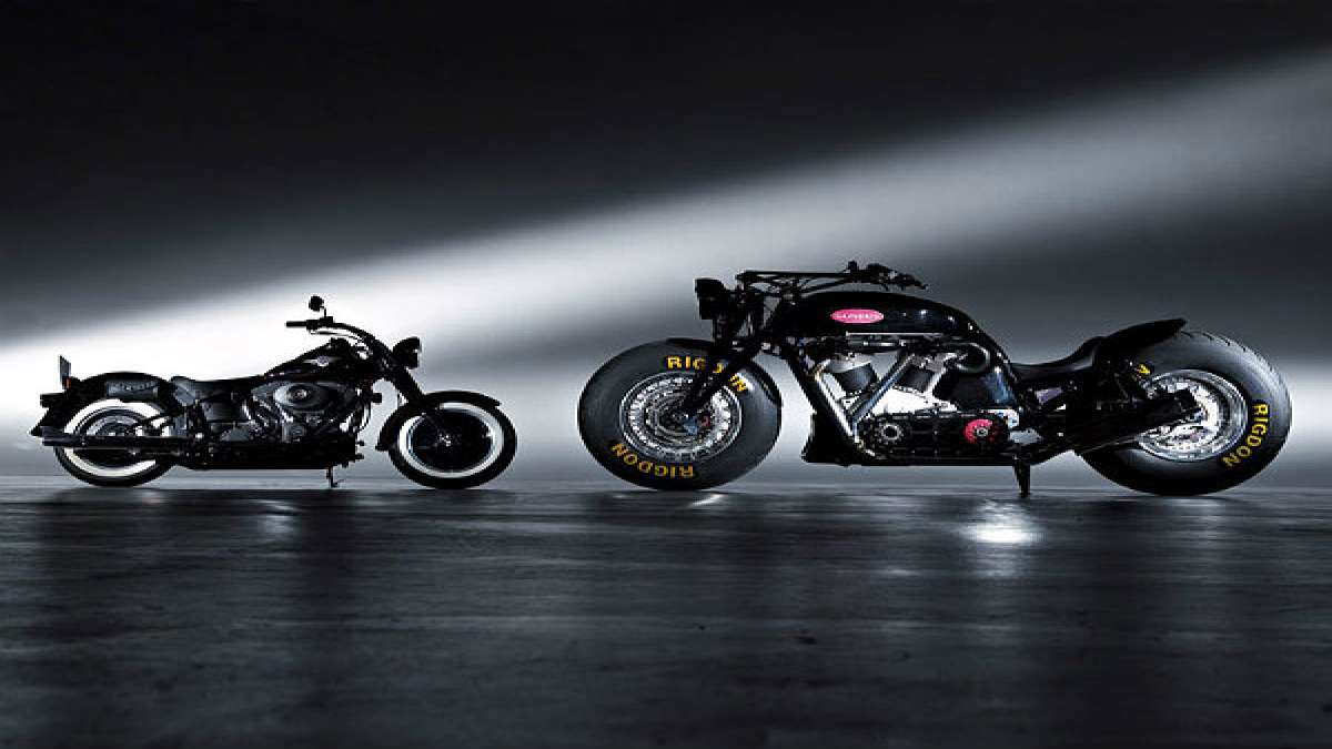 The World’s Biggest Motorcycle - Leonhardt Gunbus 410 - DriveSpark