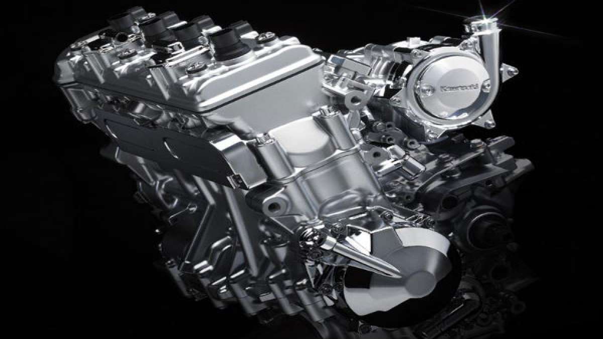 Tokyo Motor Show 2013 - Kawasaki Supercharged Four Cylinder Engine ...