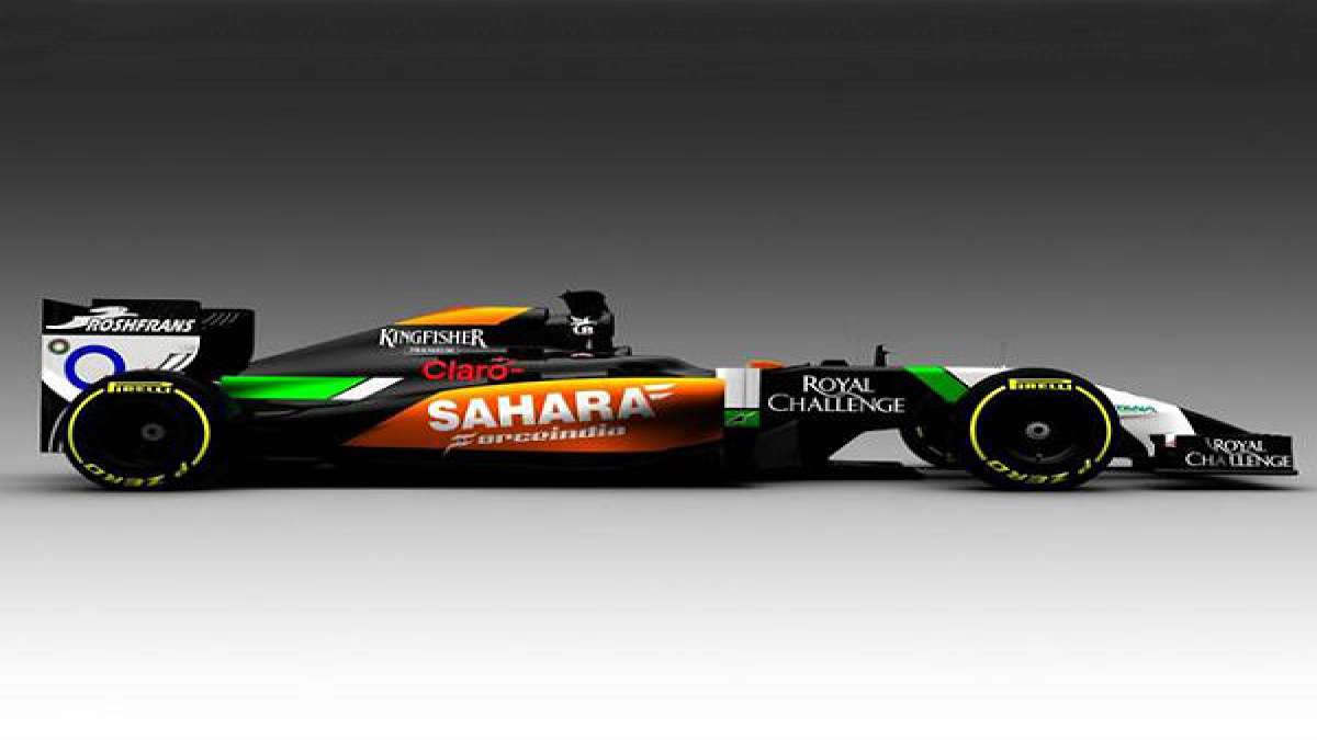 Force India 2014 Formula 1 Car Revealed - DriveSpark News