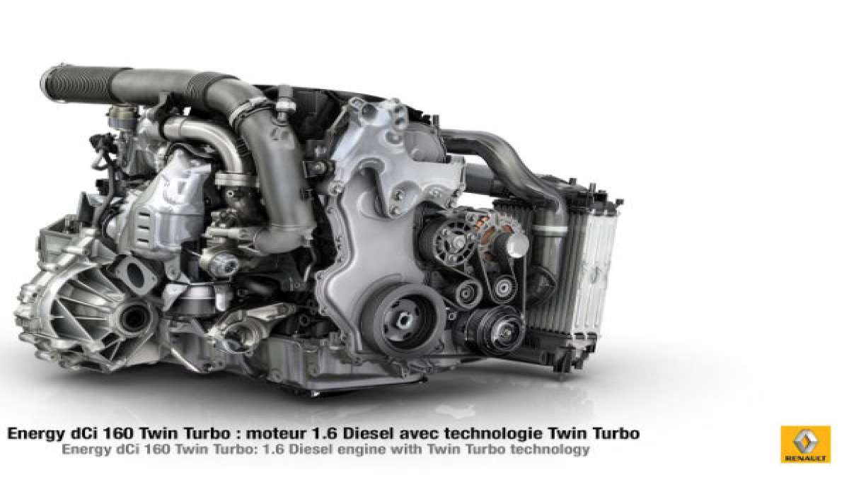 Renault 1.6-Liter Energy dCi Diesel Twin Turbo Engine Revealed ...