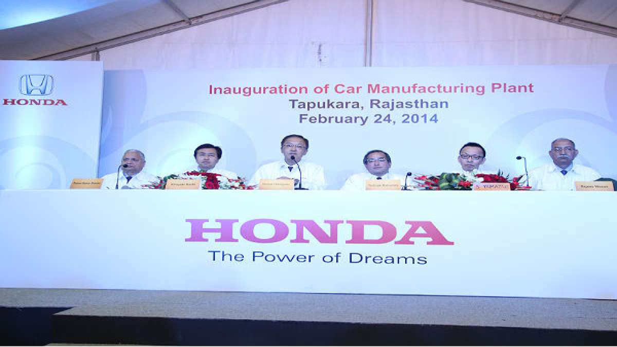 Honda Cars India Tapukara Plant In Rajasthan Begins Operation ...