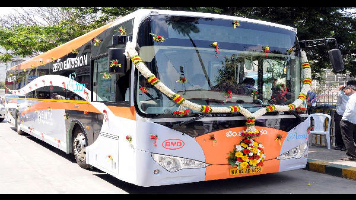 BMTC Electric Bus Service In Bangalore Is The First In India ...