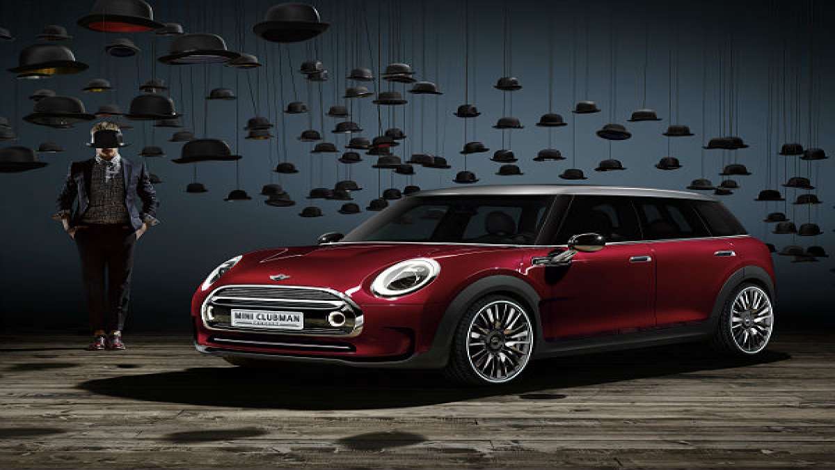 New Mini Clubman At Geneva Motor Show; 2014 - DriveSpark News