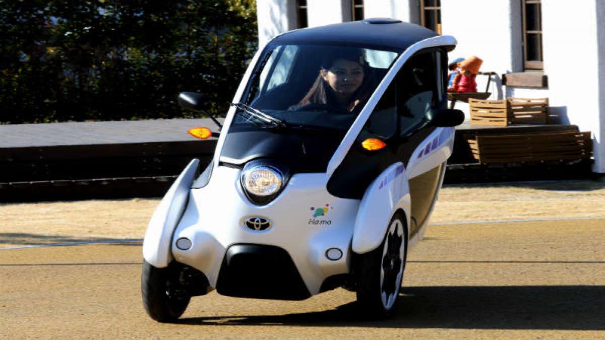 Toyota i-Road Testing On Road; Pictures & Details - DriveSpark News