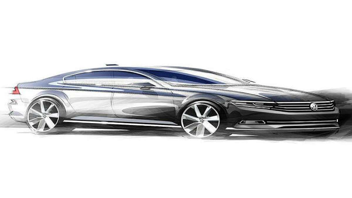 2015 Volkswagen Passat: First Sketches & Details Emerge - DriveSpark News