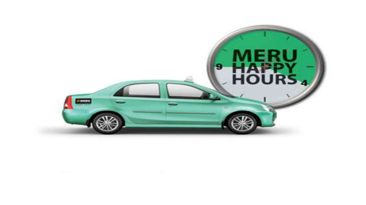 Meru Taxi Service To Offer Happy Hours - DriveSpark