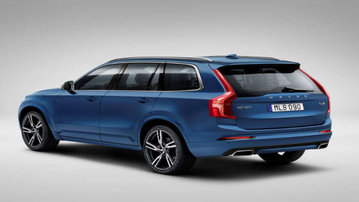Volvo Reveals Its New XC90 R-Design Prior To Unveil - DriveSpark News