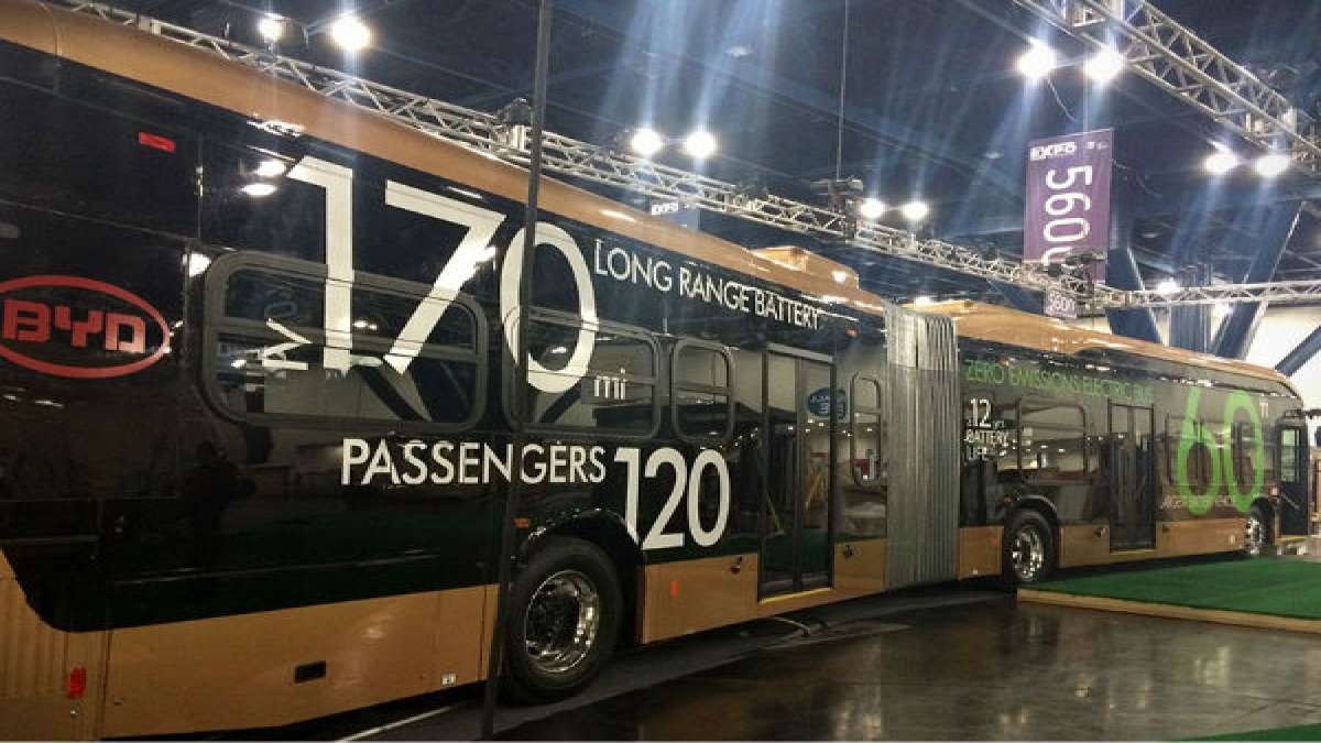 World’s Largest Battery Electric Vehicle—The Lancaster eBus ...