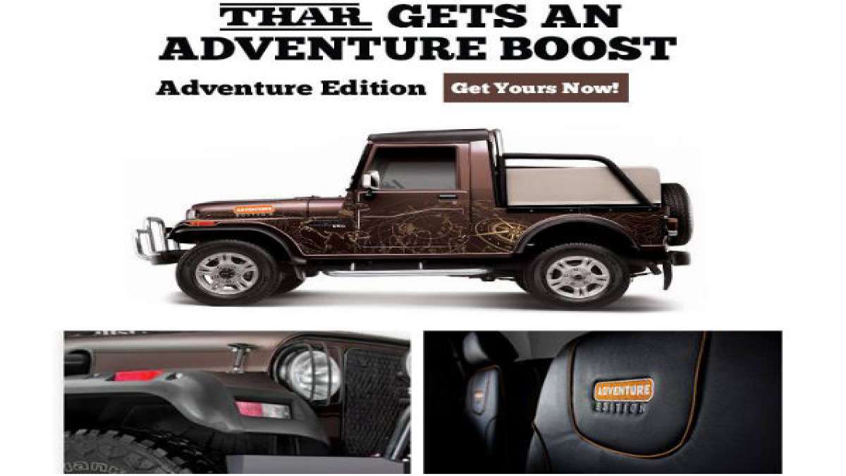 Mahindra Introduces Its Thar Adventure Edition - DriveSpark News