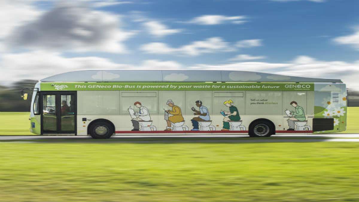 UK's First "POO BUS" Goes Into Service - DriveSpark