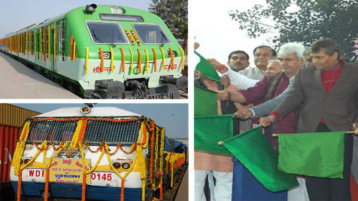 Indian Railways Launch First CNG Train - DriveSpark
