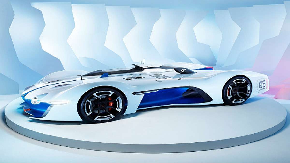 Renault Unveil Alpine Vision Gran Turismo - DriveSpark News