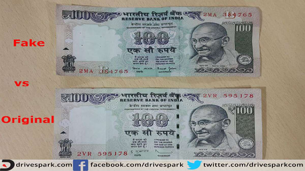 The Fake Currency Dilemma: How To Spot A Fake - DriveSpark