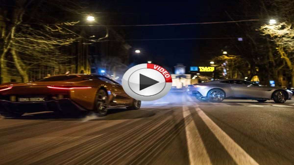James Bond Spectre Reveals Aston Martin & Jaguar Car Chase - DriveSpark
