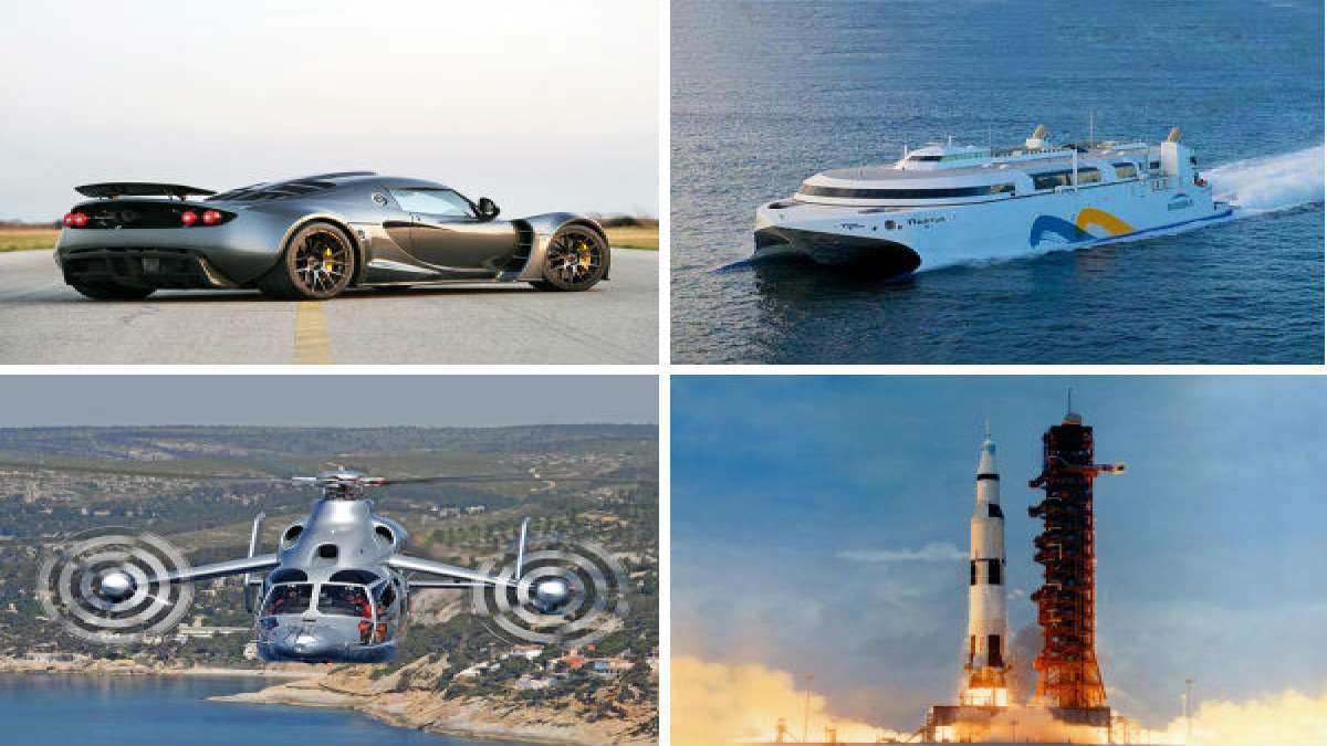 Fastest Vehicles In The World: Of Land, Water, Air, And Space - DriveSpark