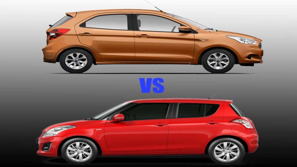 Maruti Suzuki Swift Vs Ford Figo Comparo - DriveSpark News