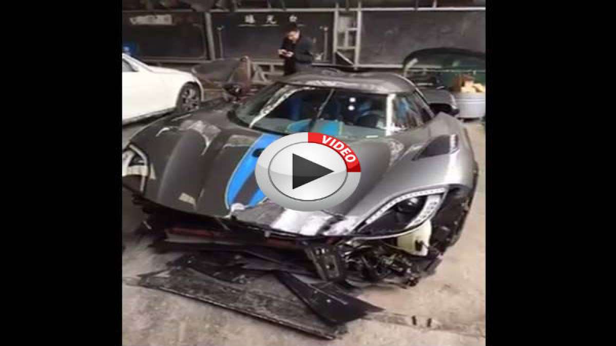 Koenigsegg Agera R Crashes In China - DriveSpark