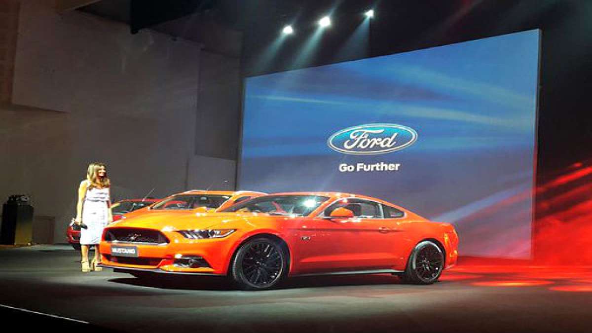 Ford Mustang Unveiled In India - DriveSpark News