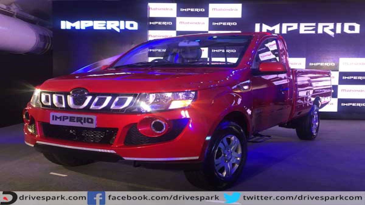 Mahindra Imperio Pickup Launched In India; Priced At Rs. 6.25 Lakh ...