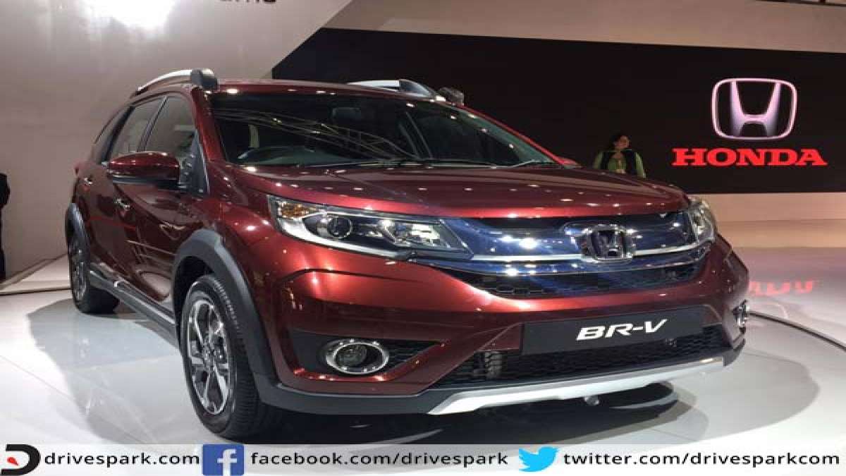 Auto Expo 2016: Honda Showcases BR-V Compact SUV - DriveSpark