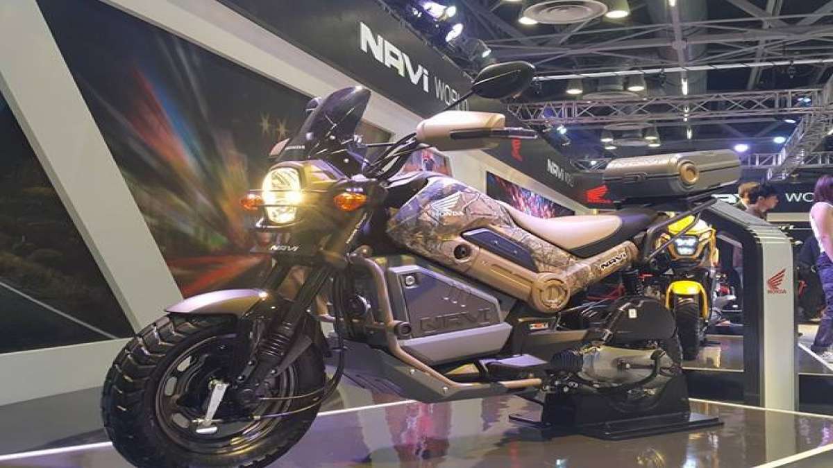 Auto Expo 2016: Honda Launches NAVI Scooter/Bike Crossover In India ...