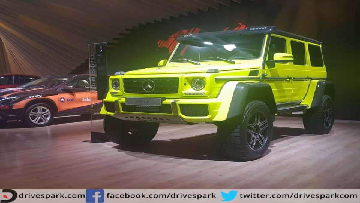 Mercedes G-Class Squared SUV Debuts In india - DriveSpark