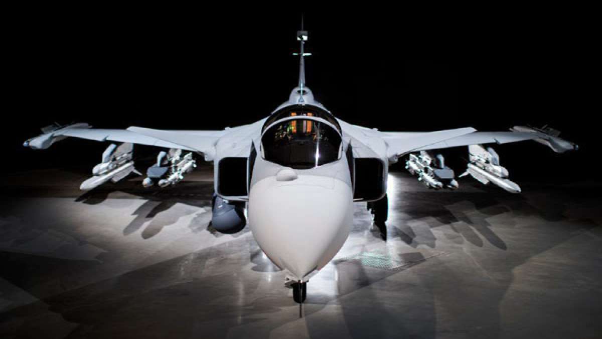 Saab Unveils Gripen E Multi-Role Fighter - DriveSpark