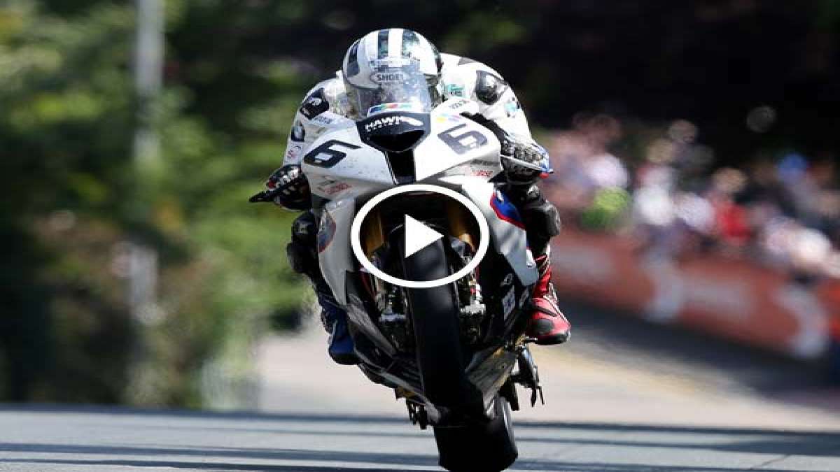 Michael Dunlop Isle Of Man TT Lap Record Video - DriveSpark News