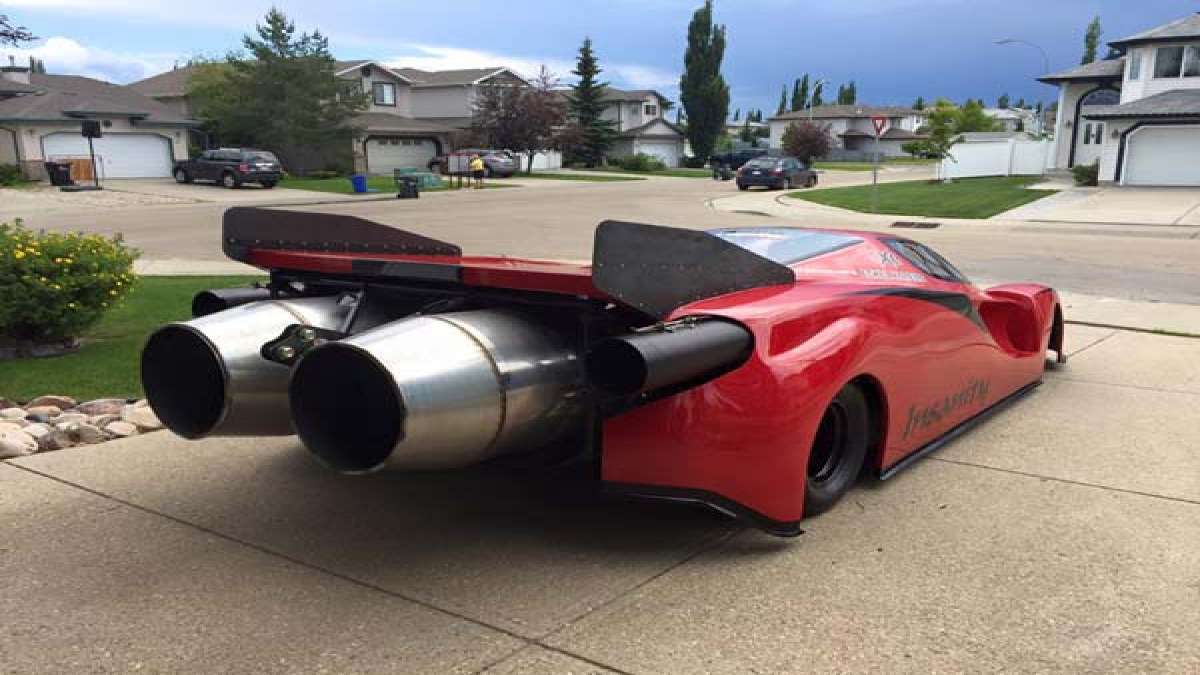 Ferrari Enzo Replica Powered By Twin Jet Engines Can Hit 650km/h ...